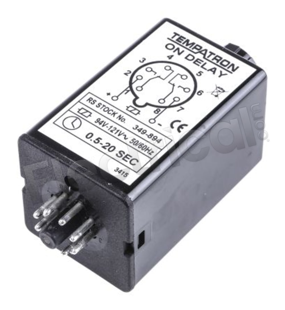Tempatron 2BDE20SLP110VAC Automation Relay Automation