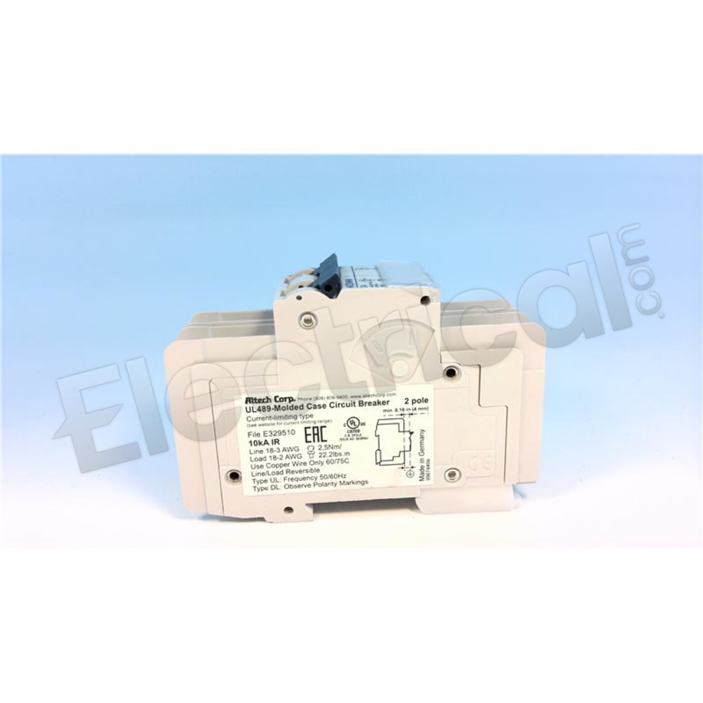 Altech Corp 2D4UL Molded Case Circuit Breaker