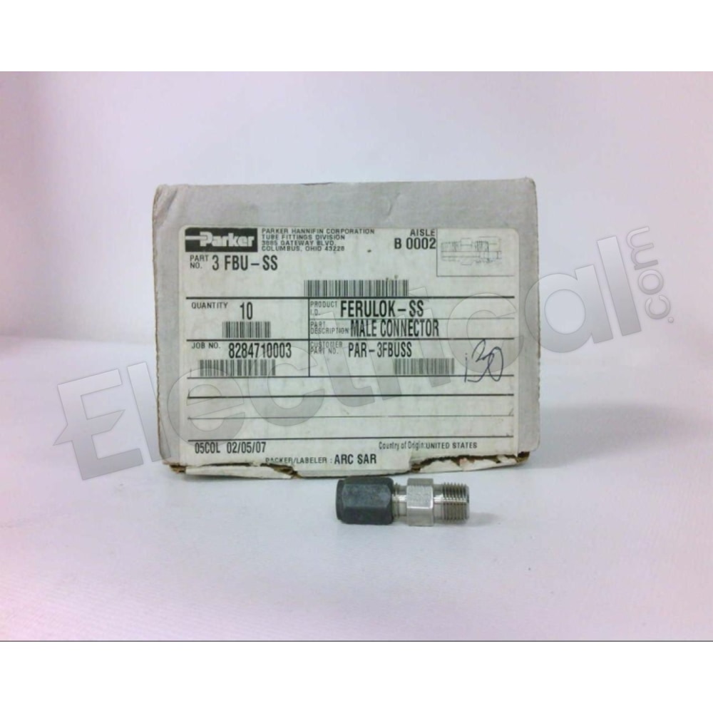 3-FBUS-S Parker Connector/Terminal/Pin Electrical Component