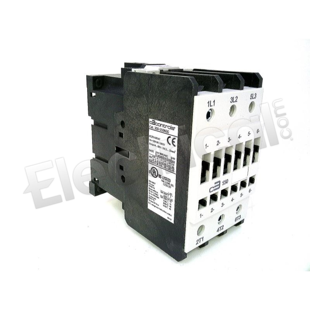 C3 Controls 300-S50N30D10 Contactor Motor Control