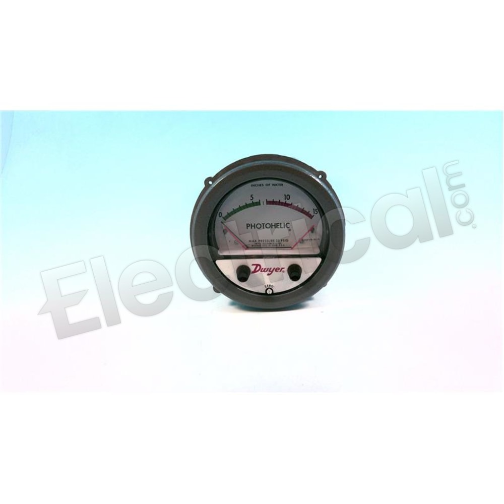 Dwyer 3015-G-R Pressure Gauge Automation