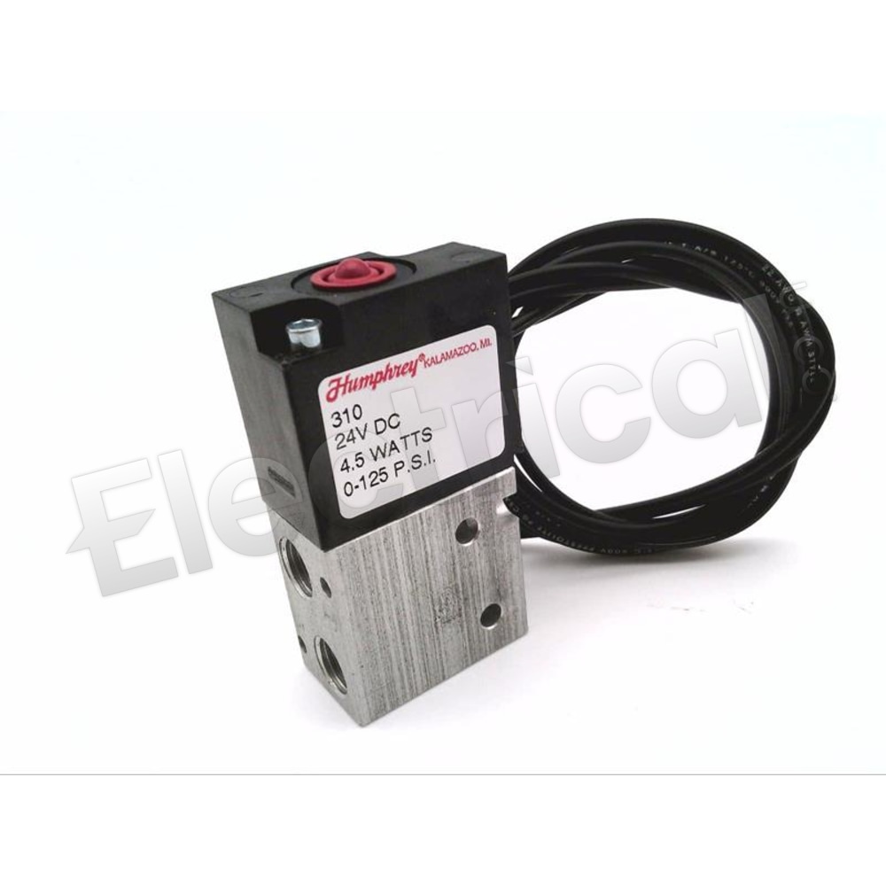 Humphrey 310-24VDC Solenoid Valve Valve