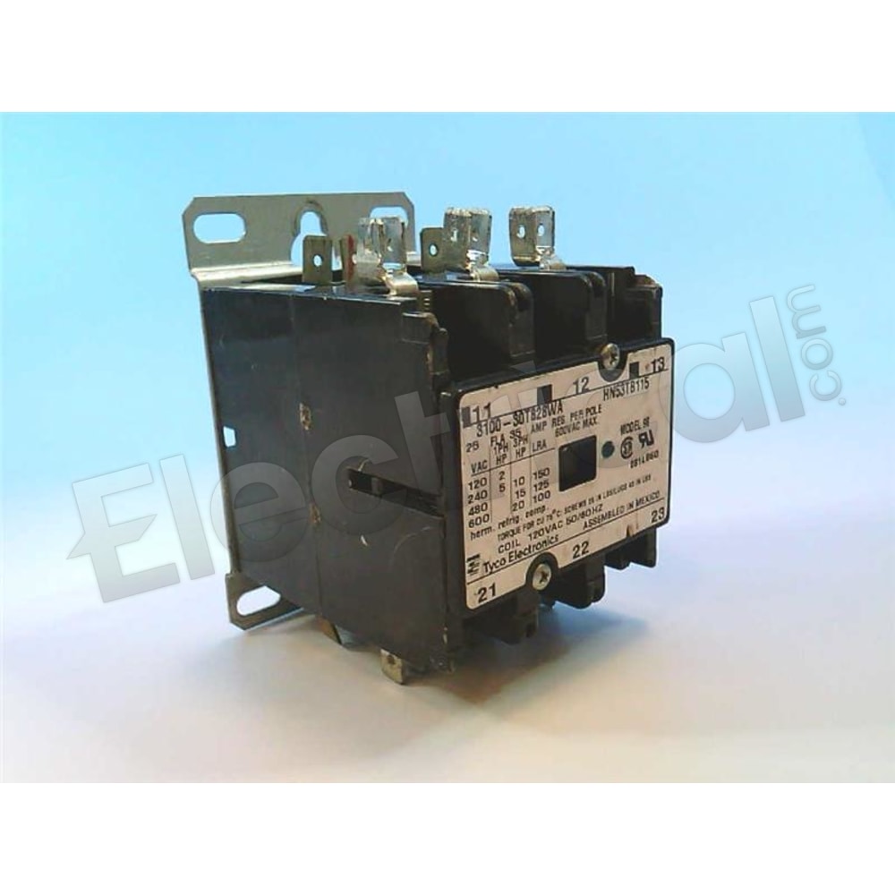 Tyco 3100-30T828WA Contactor Motor Control