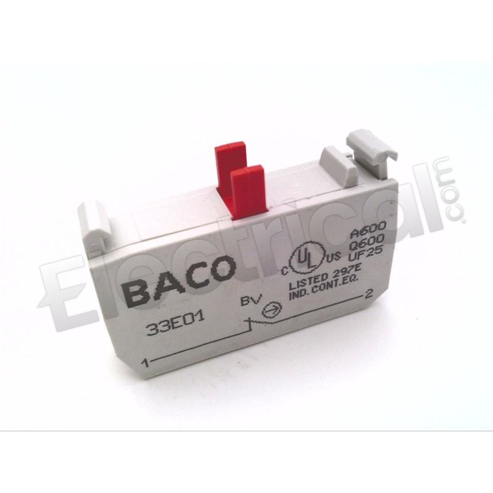 Baco Controls 33E01 Motor Control Part And Accessory Motor Control