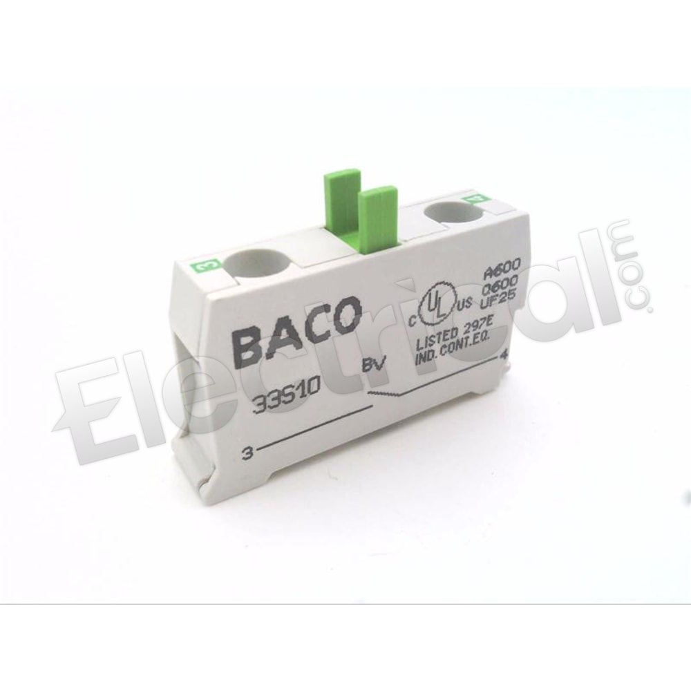 Baco Controls 33S10 Contactor Motor Control