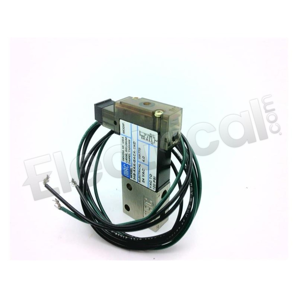 34B-AAA-GACA-1KD Mac Valves Solenoid Valve Valve