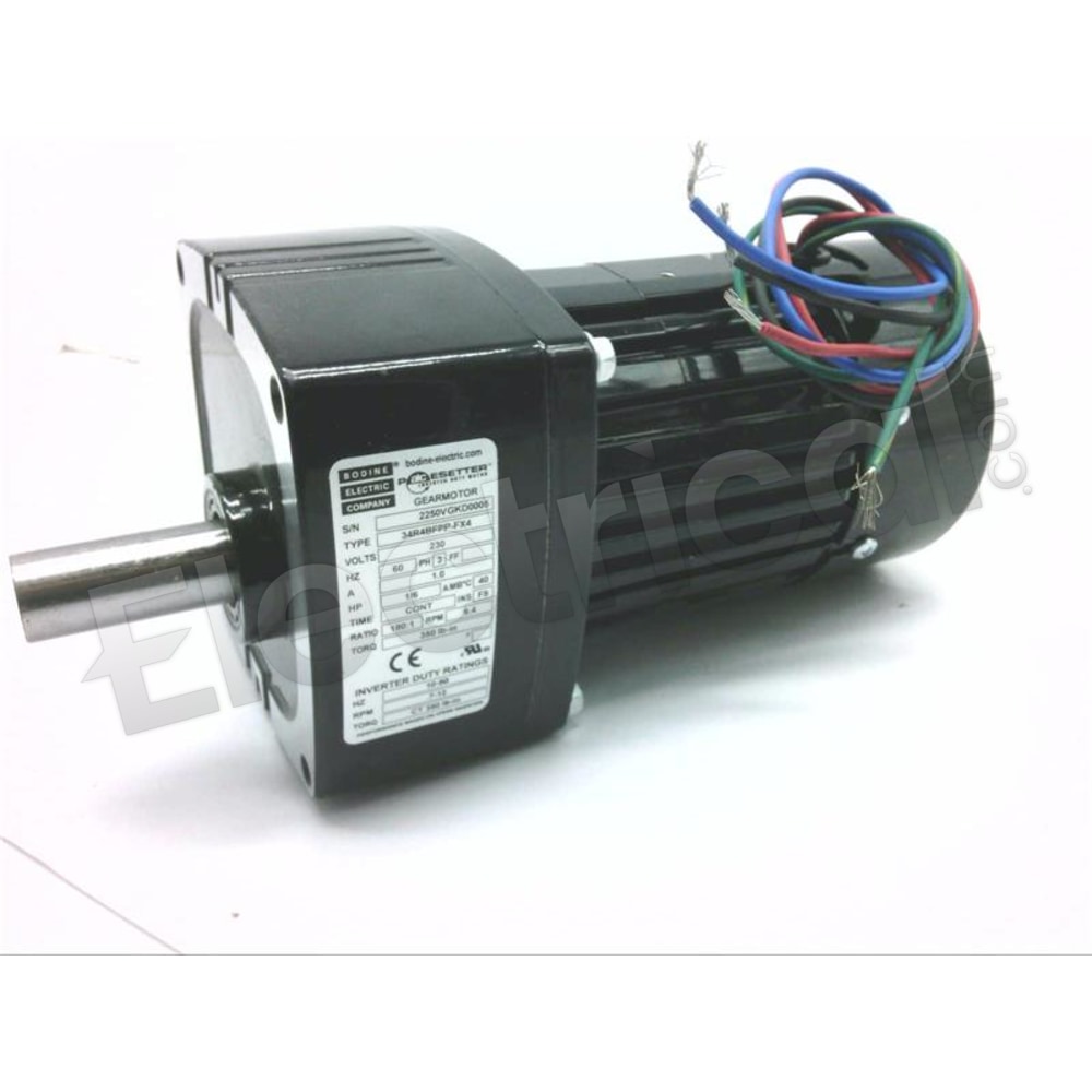 34R4BFPP-E4 Bodine Motor Automation