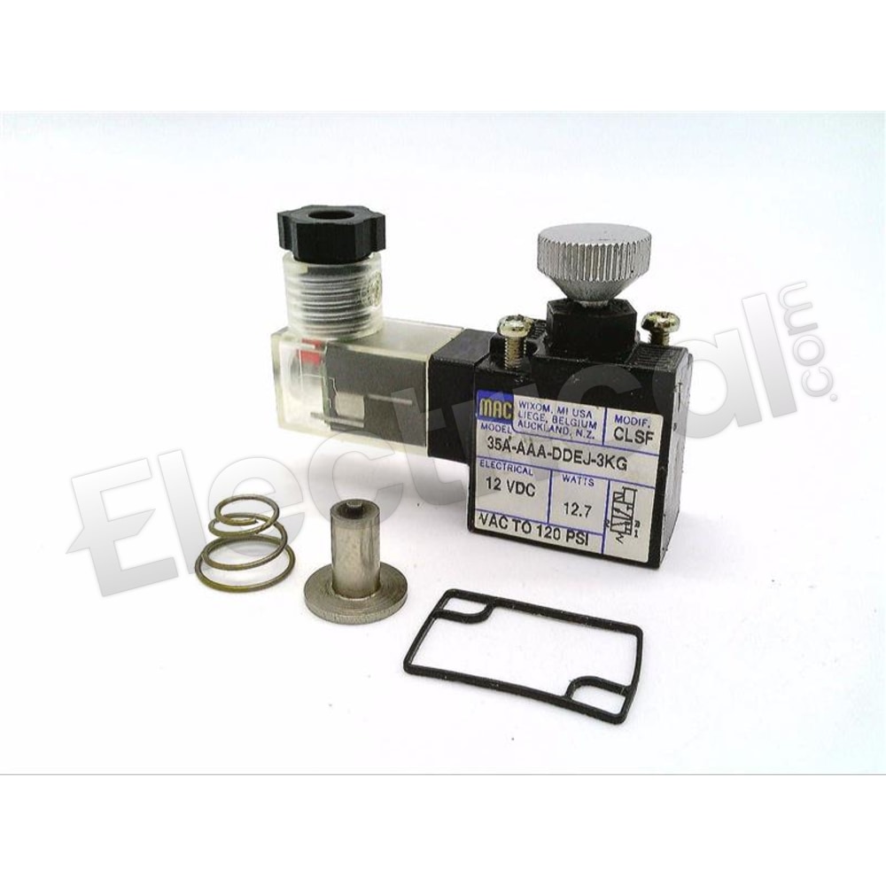 Mac Valves 35A-AAA-DDEJ-3KG Solenoid Valve Valve