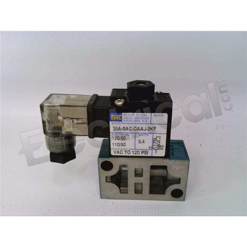 35A-SAC-DAAJ-2KF Mac Valves Solenoid Valve Valve