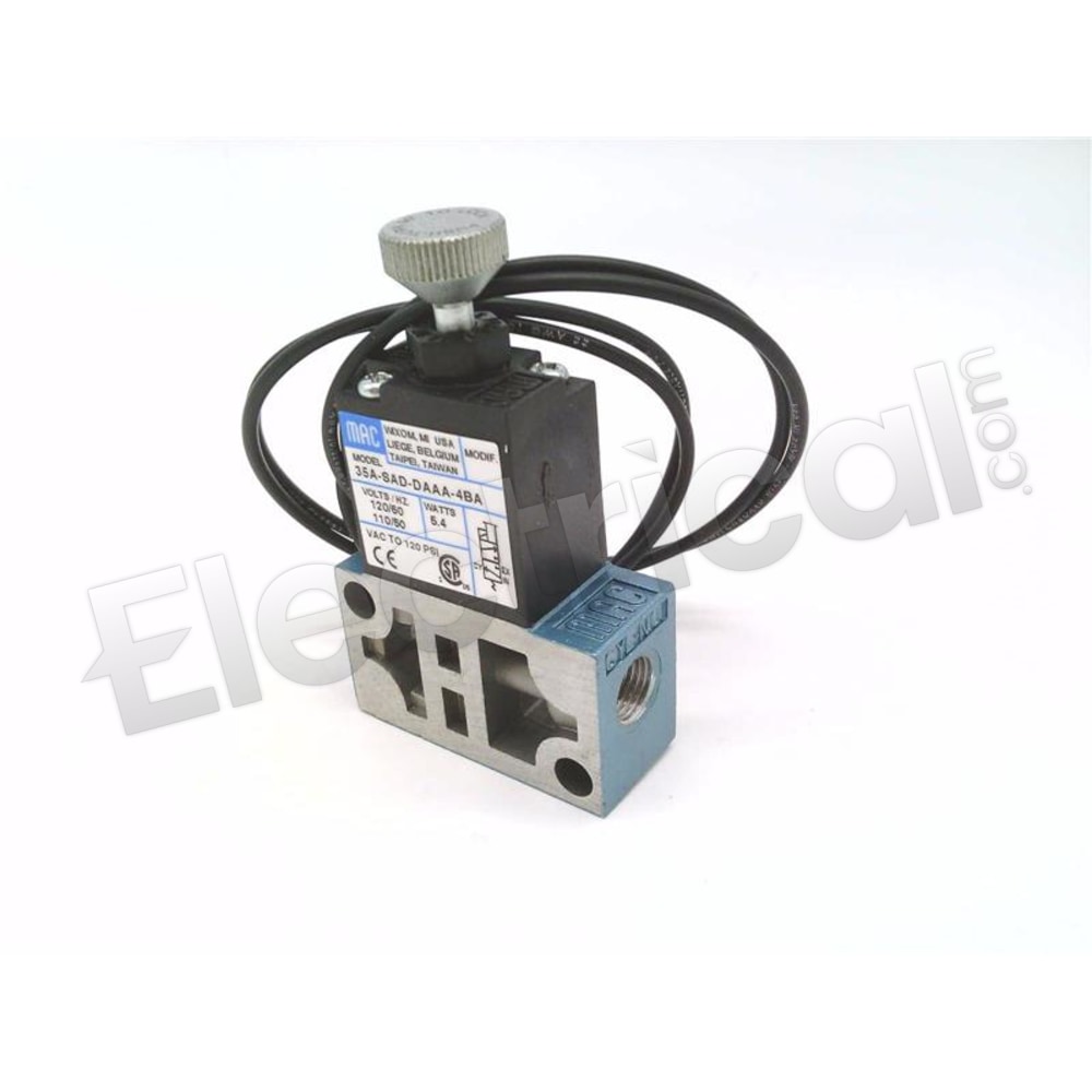 Mac Valves 35A-SAD-DAAA-4BA Solenoid Valve Valve