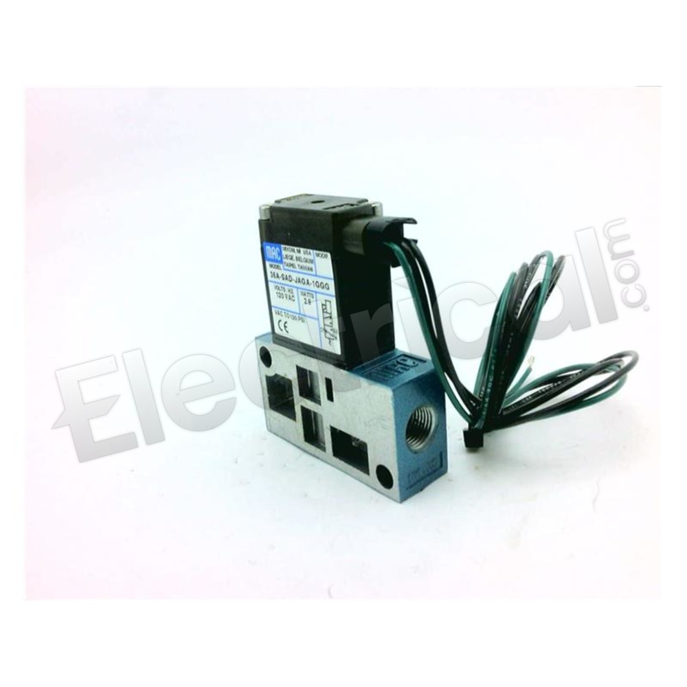 Mac Valves Inc 36A-SAD-JAGA-1GGG Solenoid Valve Valve