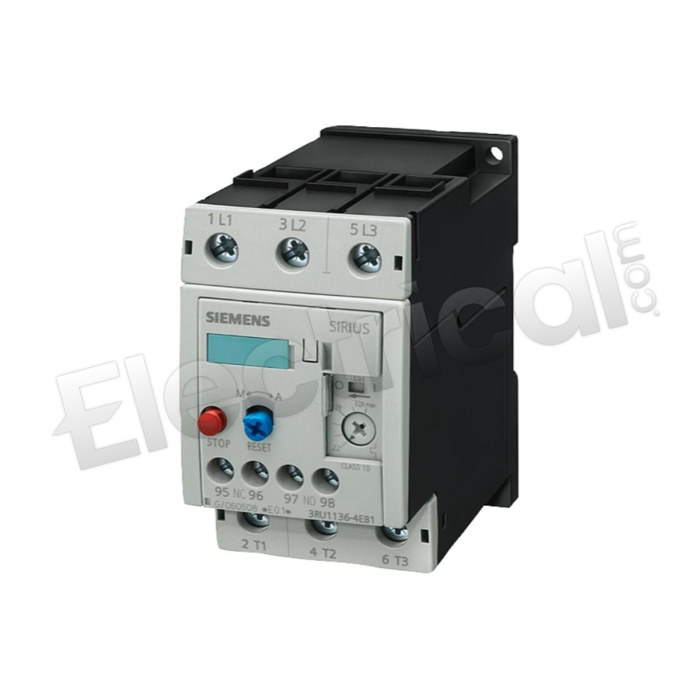 Siemens 3RU1136-4FB1 Overload Relay Motor Control