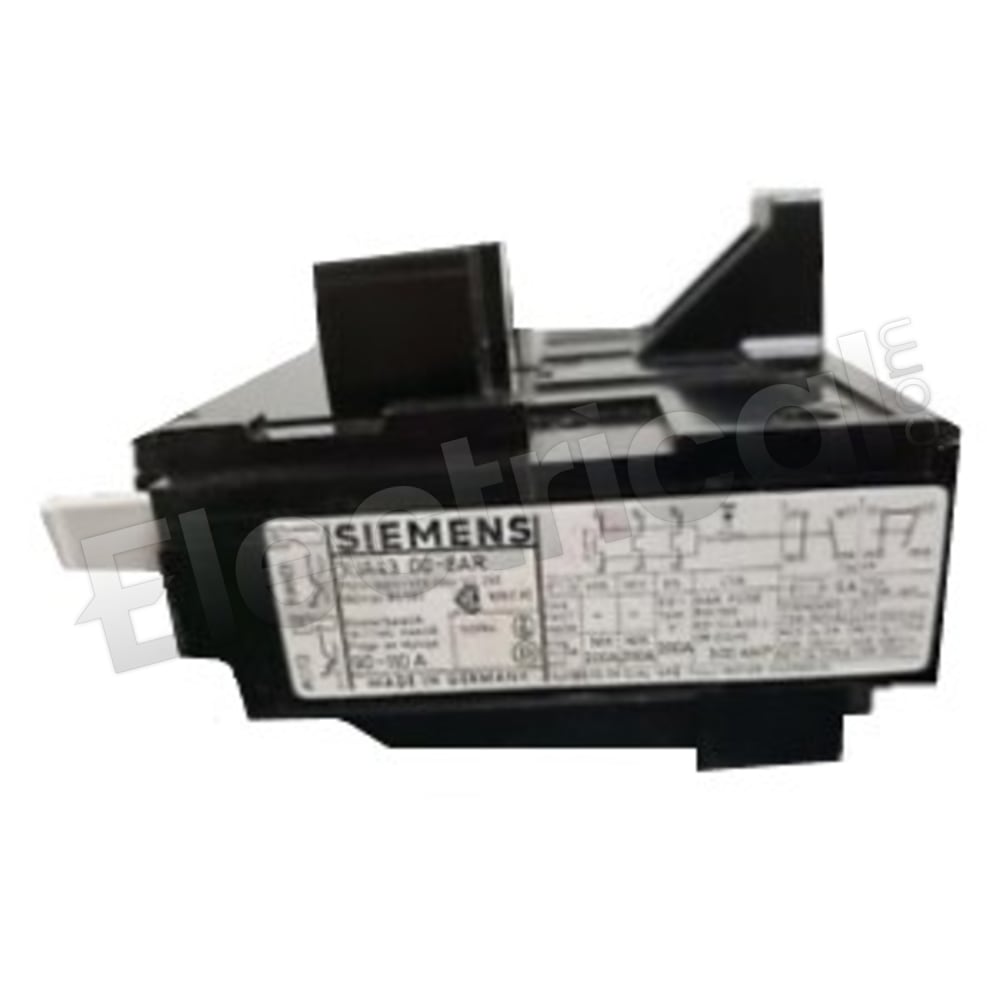 Siemens 3UA4300-8AR Overload Relay Motor Control