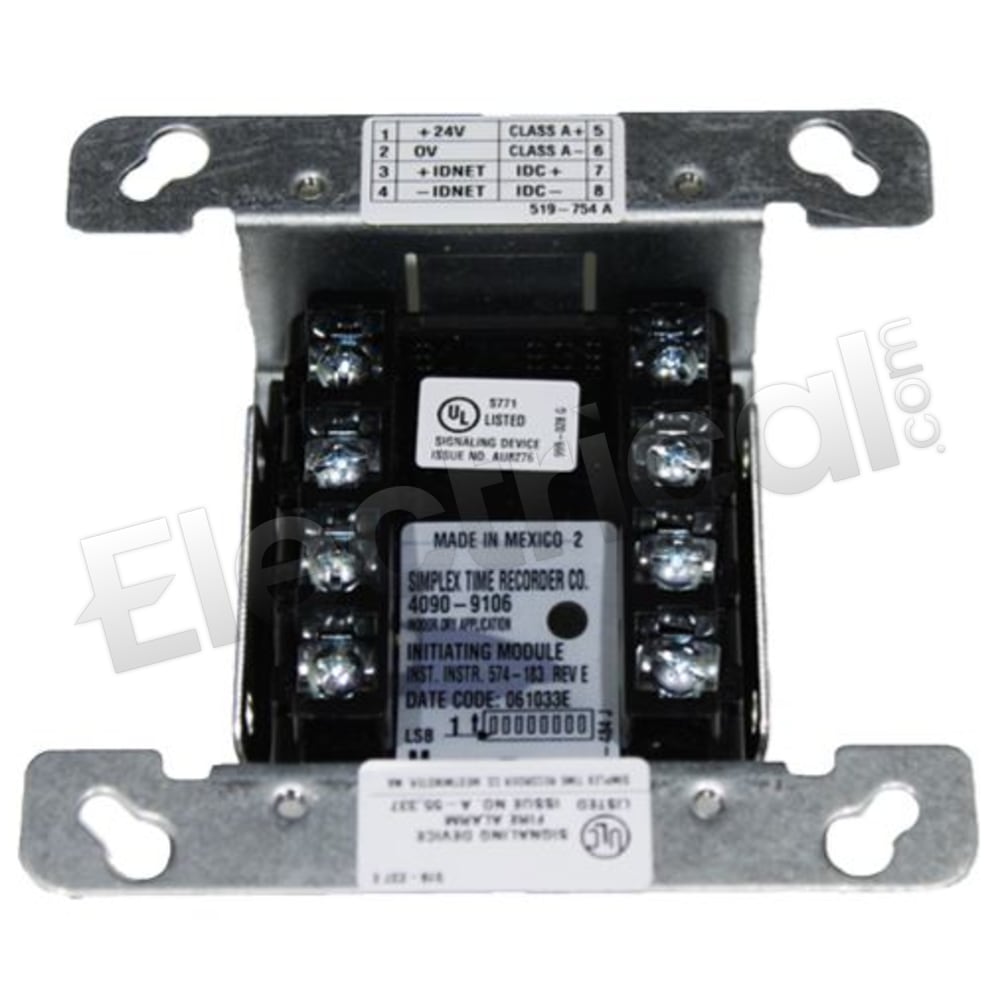 Tyco 4090-9106 Fire Safety Building Maintenance