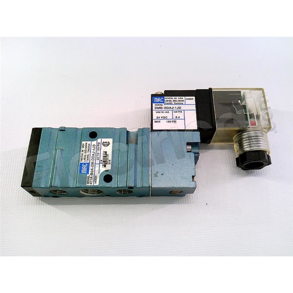 Mac Valves Inc 411A-BOA-DM-DDAJ-1JD Solenoid Valve Valve
