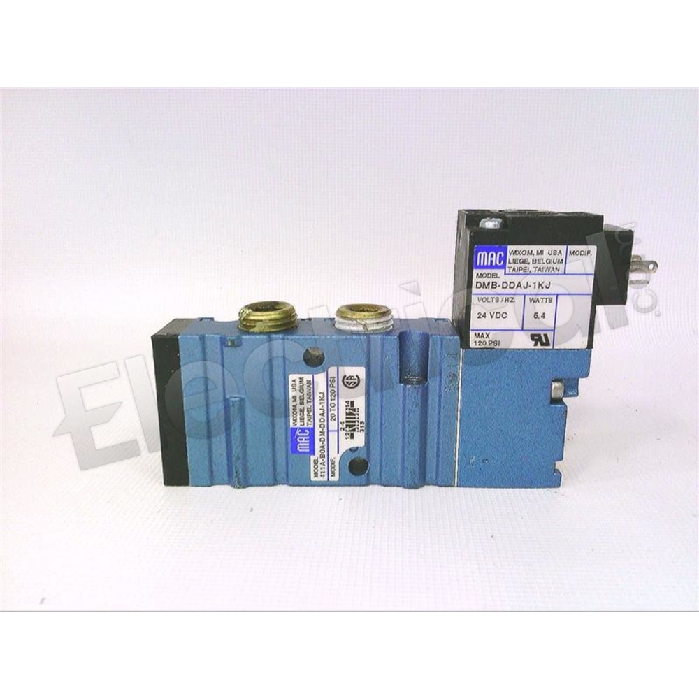 Mac Valves Inc 411A-BOA-DM-DDAJ-1KJ Solenoid Valve Valve