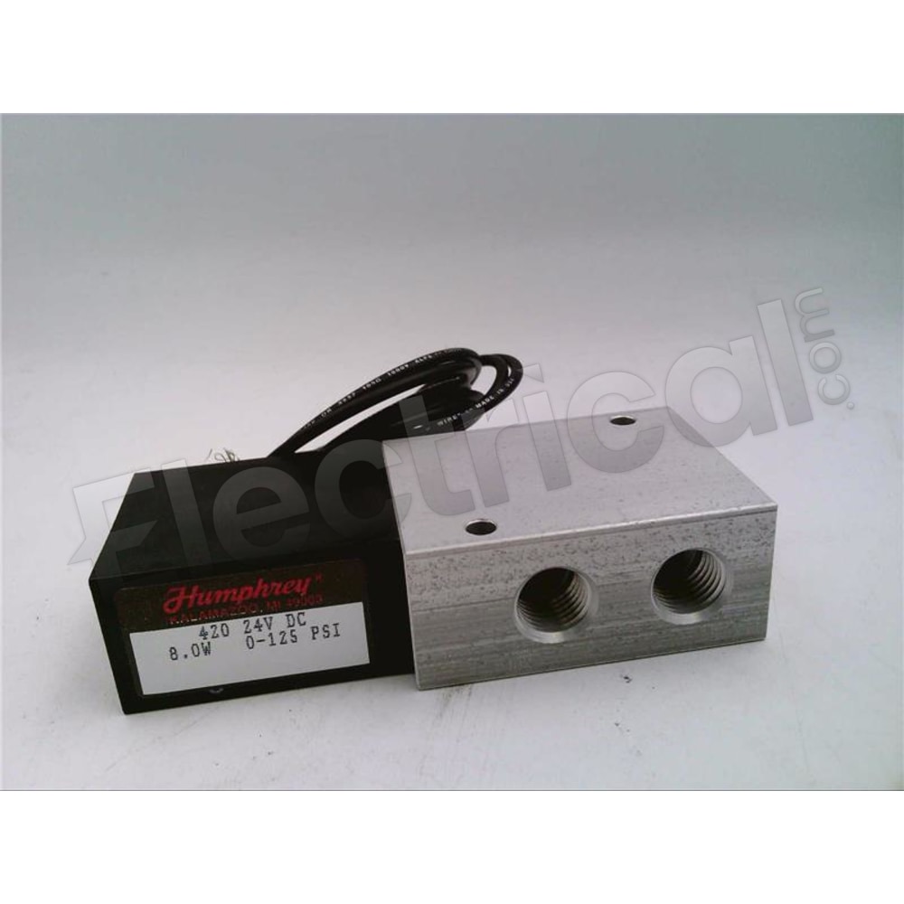 420-24VDC Humphrey Solenoid Valve Valve