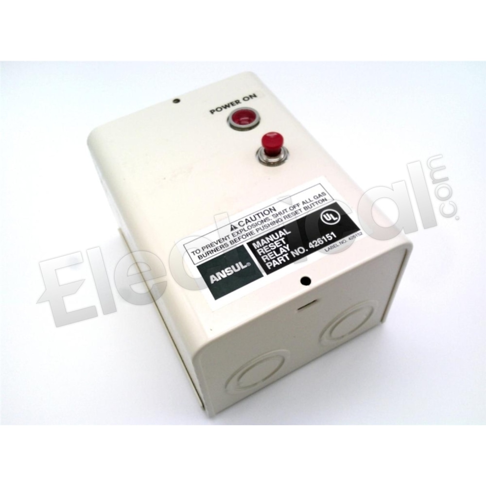 Tyco 426151 Overload Relay Motor Control