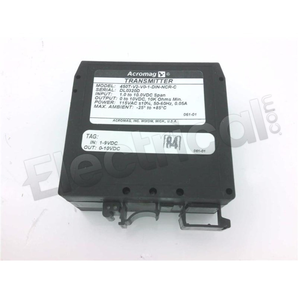 Acromag 450T-V2-V0-1-DIN-NCR-C Sensor Automation