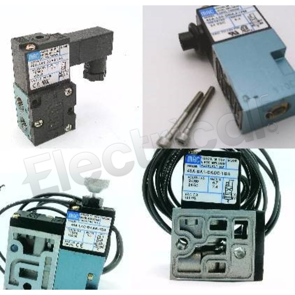 Mac Valves Inc 45A-00L Solenoid Valve Valve