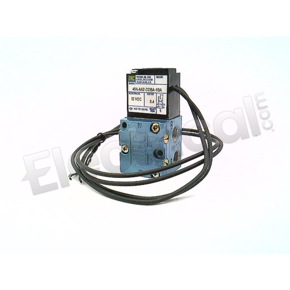Mac Valves 45A-AA2-DDBA-1BA Solenoid Valve Valve