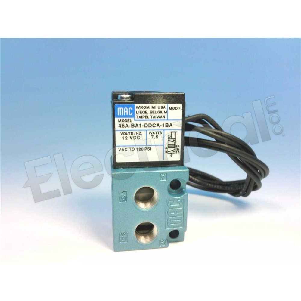 45A-BA1-DDCA-1BA Mac Valves Solenoid Valve Valve