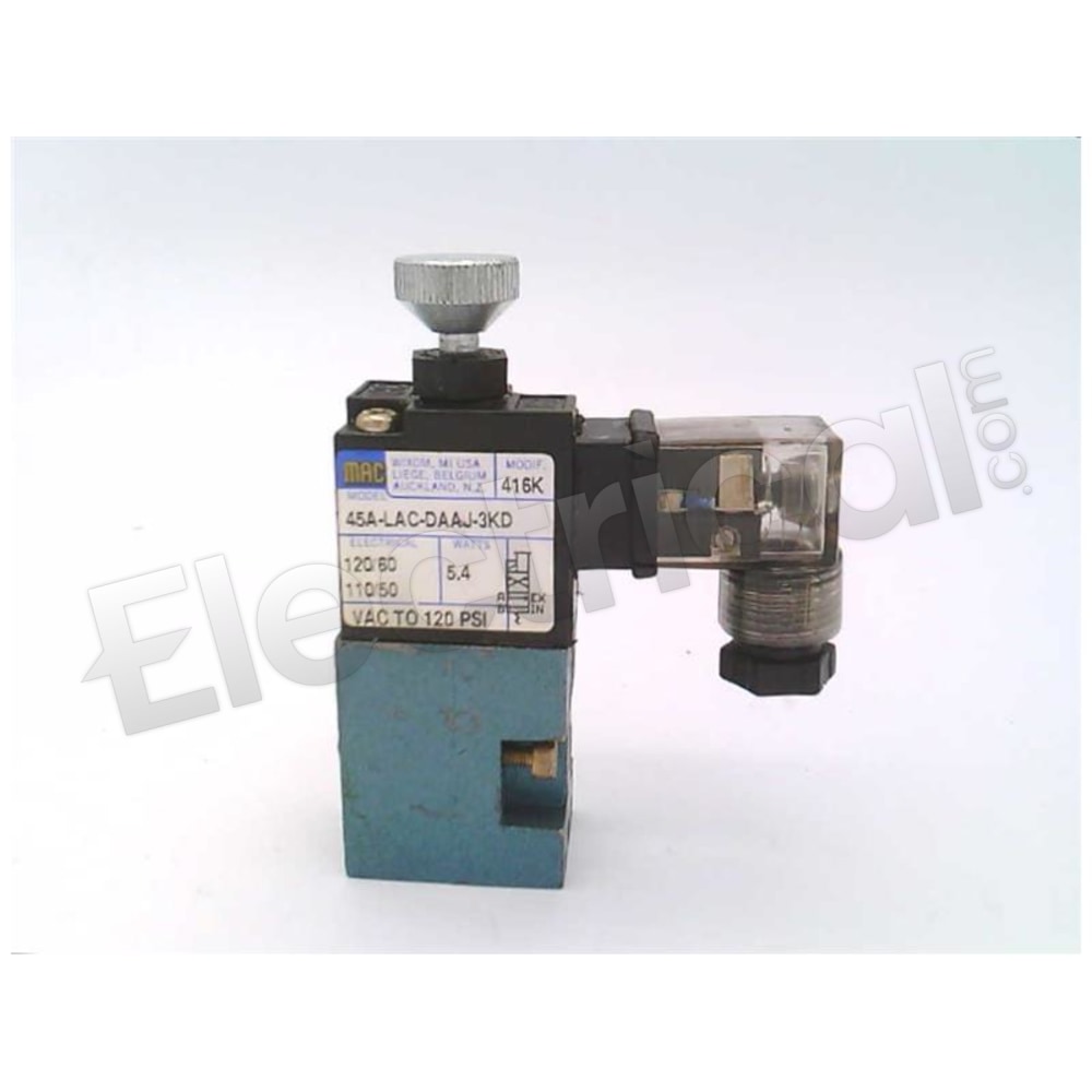 45A-LAC-DAAJ-3KD Mac Valves Solenoid Valve Valve