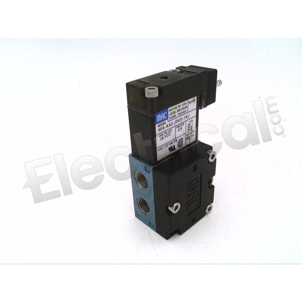 Mac Valves Inc 46A-AA2-JDC0-1KJ Solenoid Valve Valve