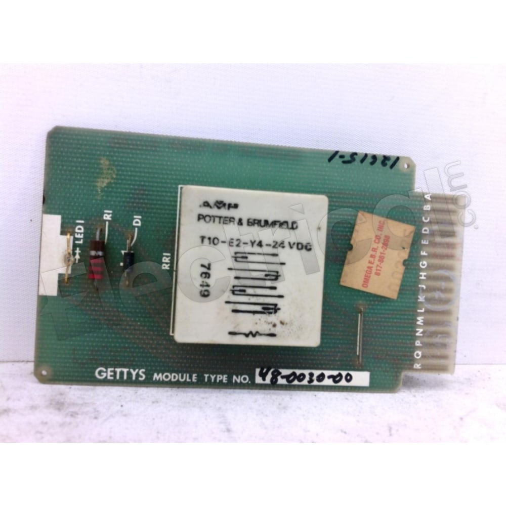 Elwood Corporation 48-0030-00 PLC Module Automation