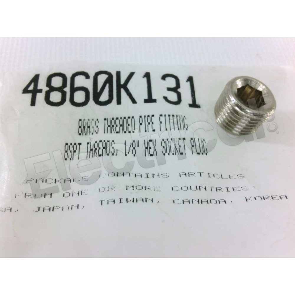4860K131 Mcmaster Carr Fitting Electrical Product