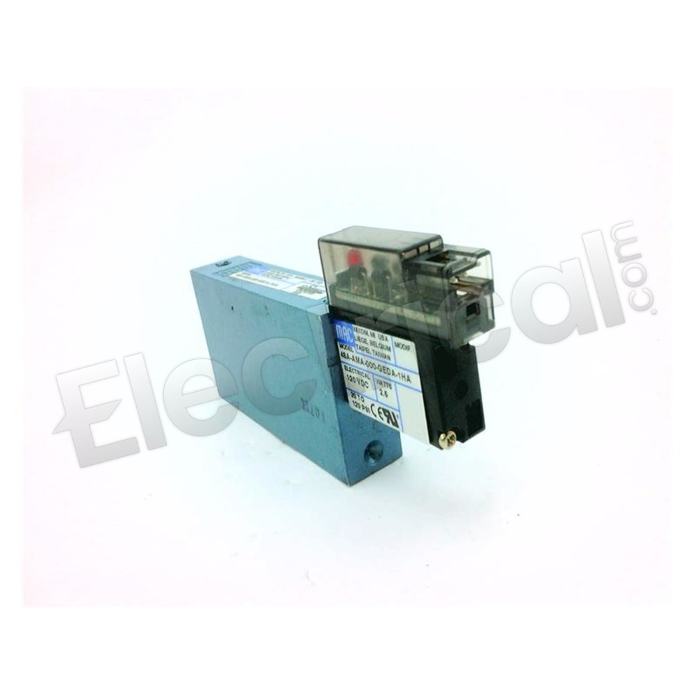 Mac Valves Inc 48A-AMA-000-GEDA-1HA Solenoid Valve Valve
