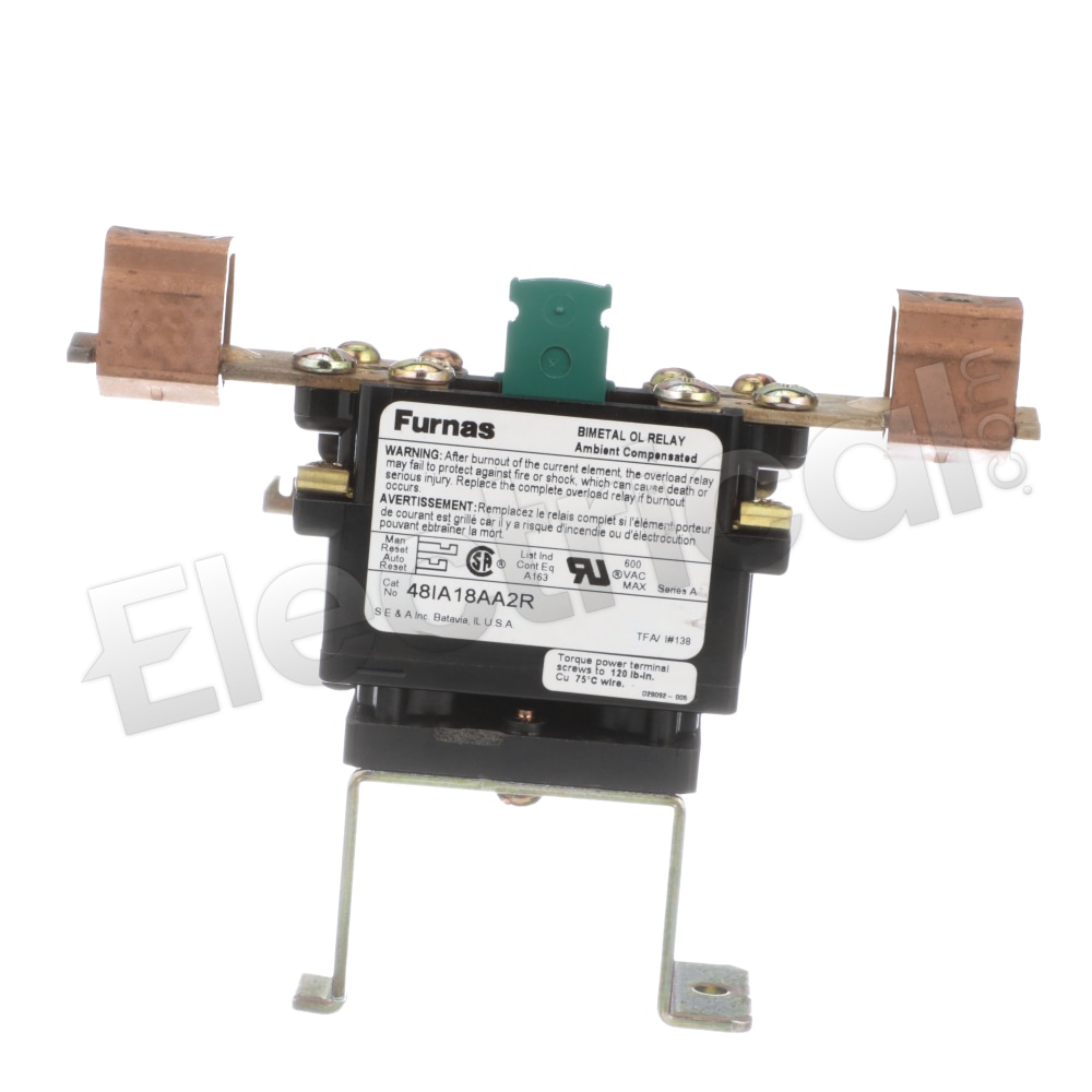 Furnas 48IA18AA2R Overload Relay Motor Control