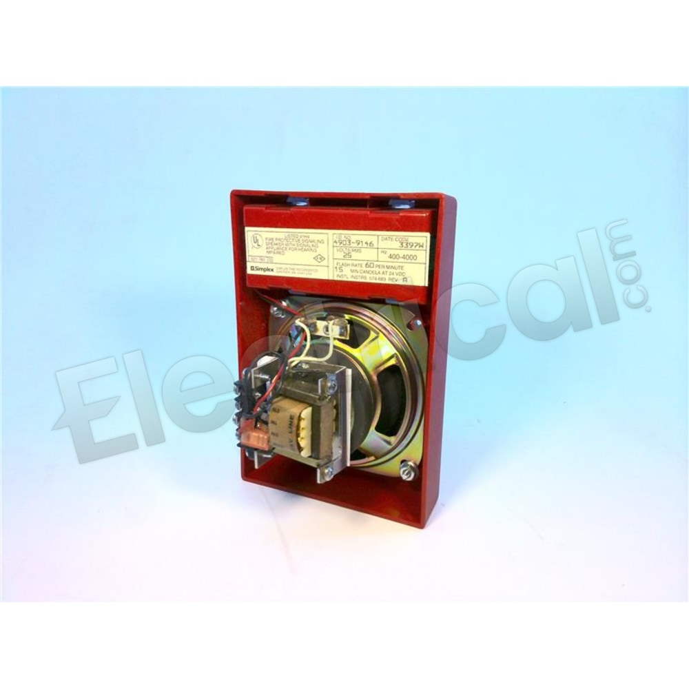 Tyco 4903-9146 Fire Safety Building Maintenance