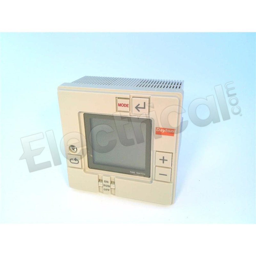 Grainger 4A342 Time Clock Building Maintenance