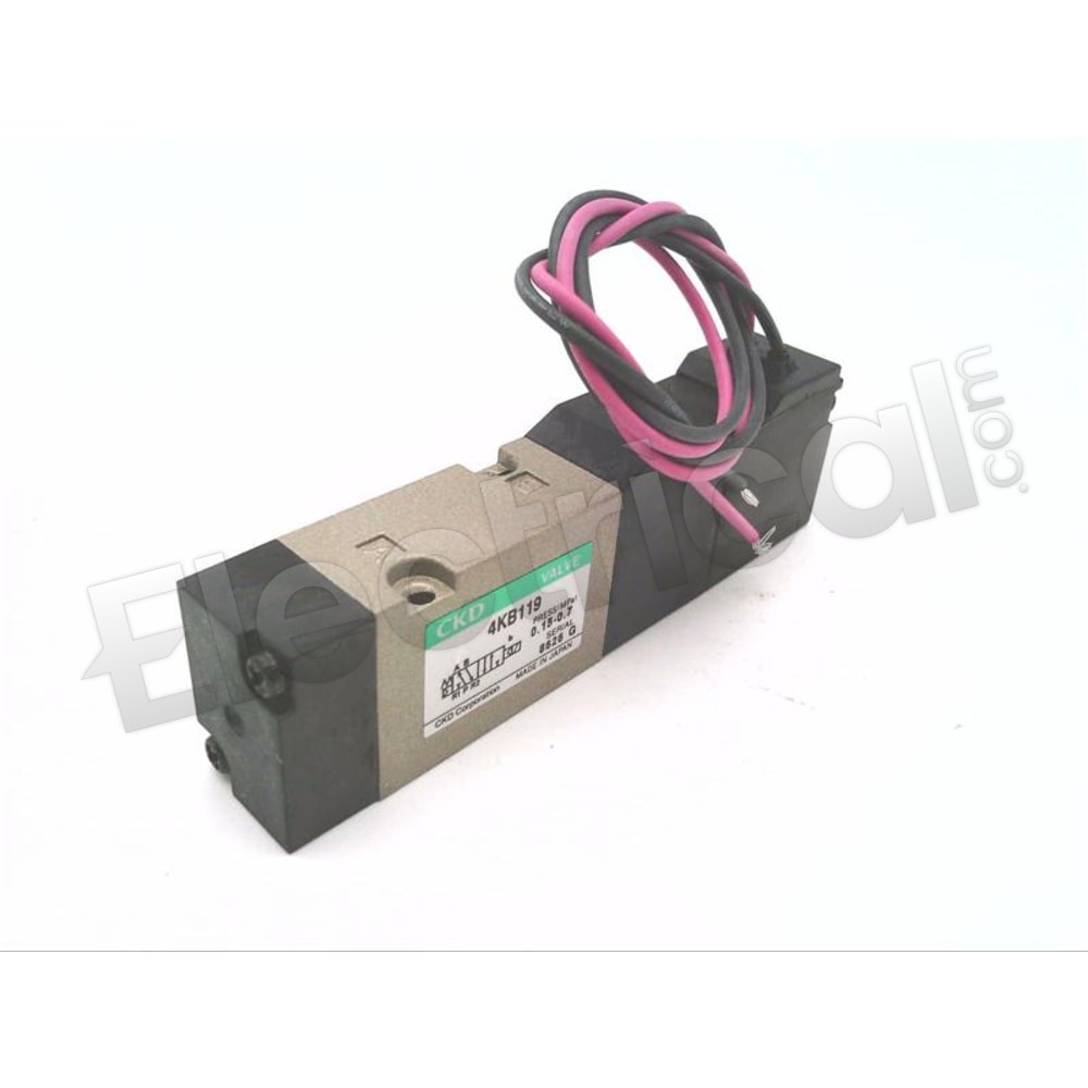 4KB119-00-DC24V CKD Solenoid Valve Valve