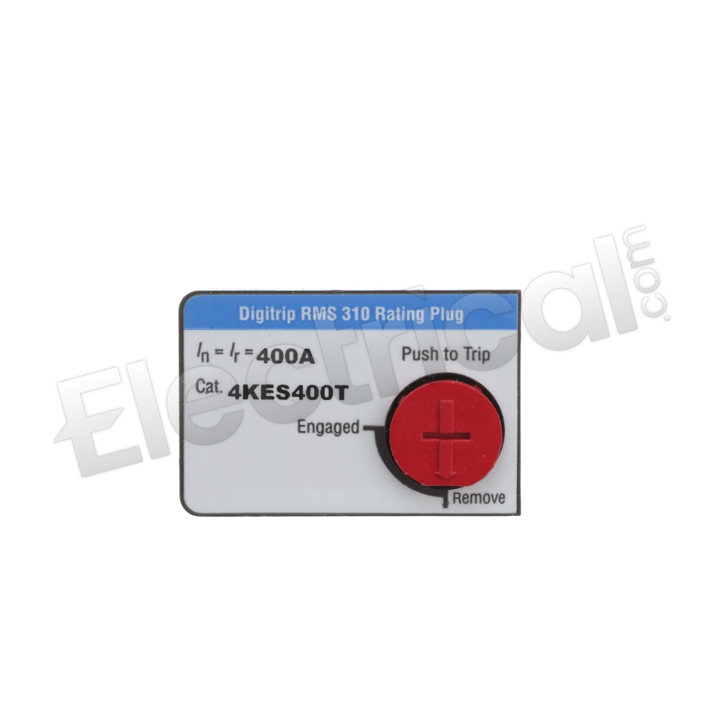 4KES400T Eaton Rating Plug Circuit Breaker