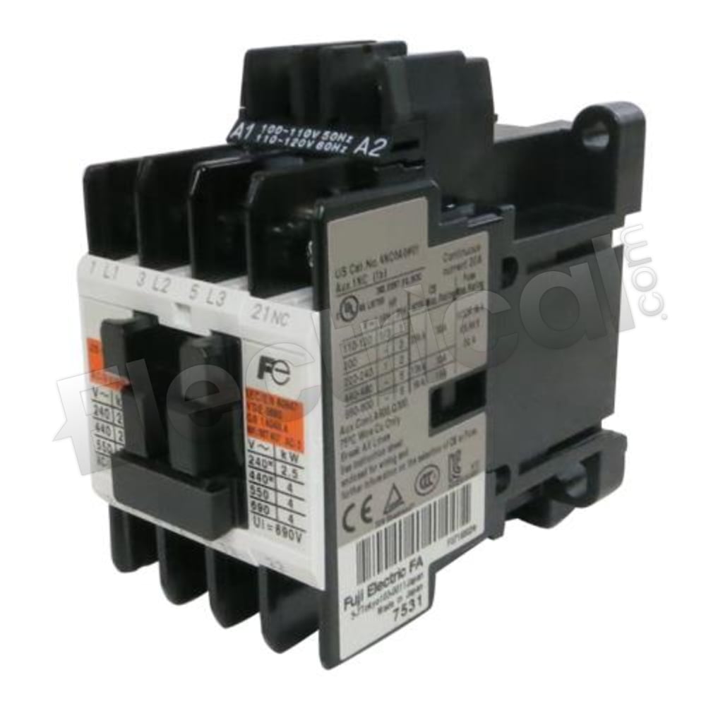 Fuji Electric 4NC0R0B01 Contactor Motor Control