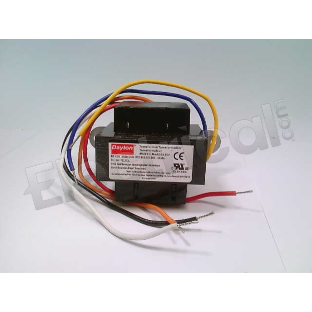 Grainger 4VZE8G HVAC Transformer Transformer