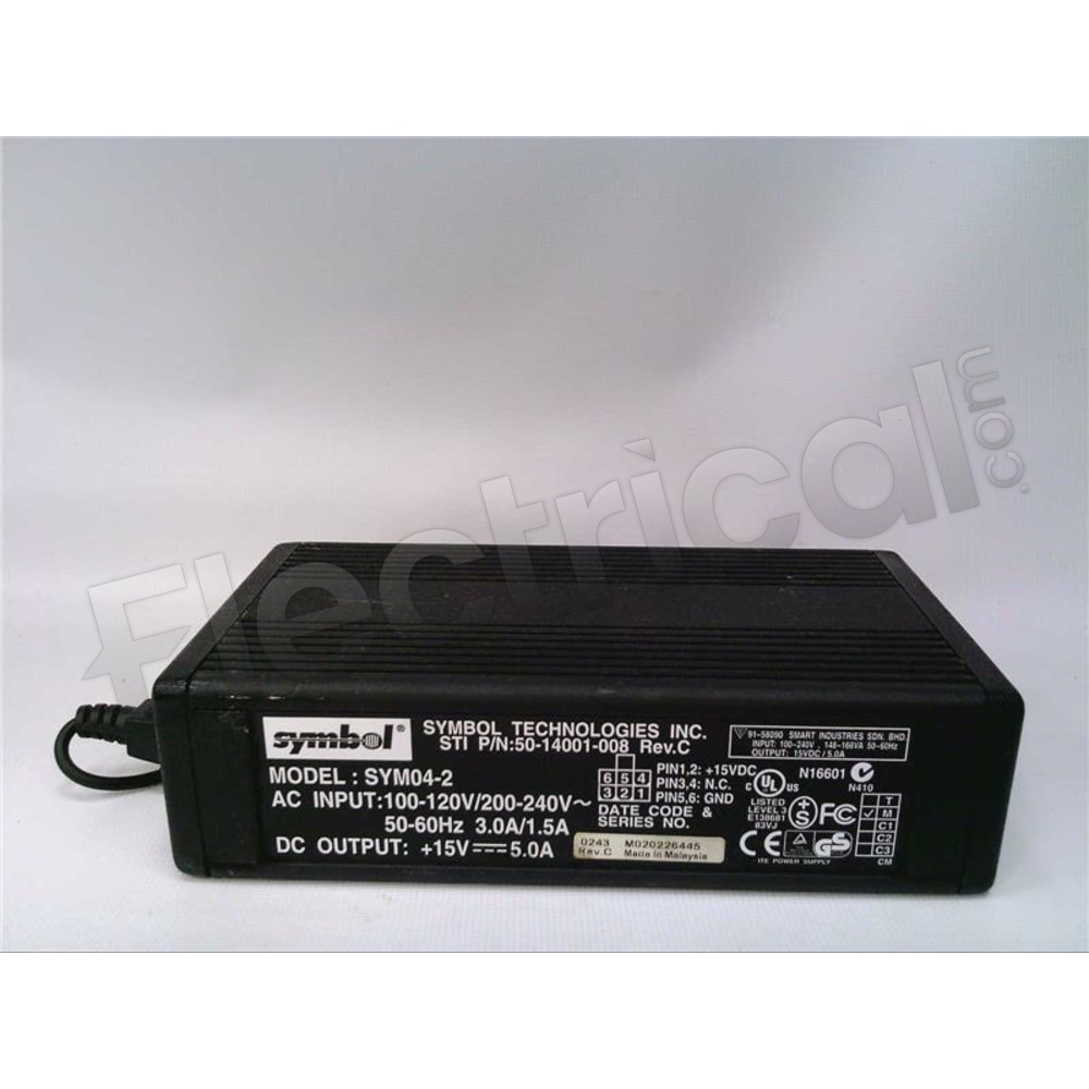 Zebra 50-14001-008 Power Supply Power Supply