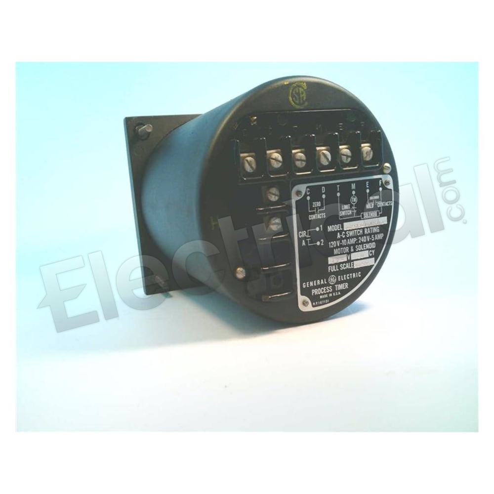 General Electric 50-237301AJCS1AJB Timer & Counter Automation