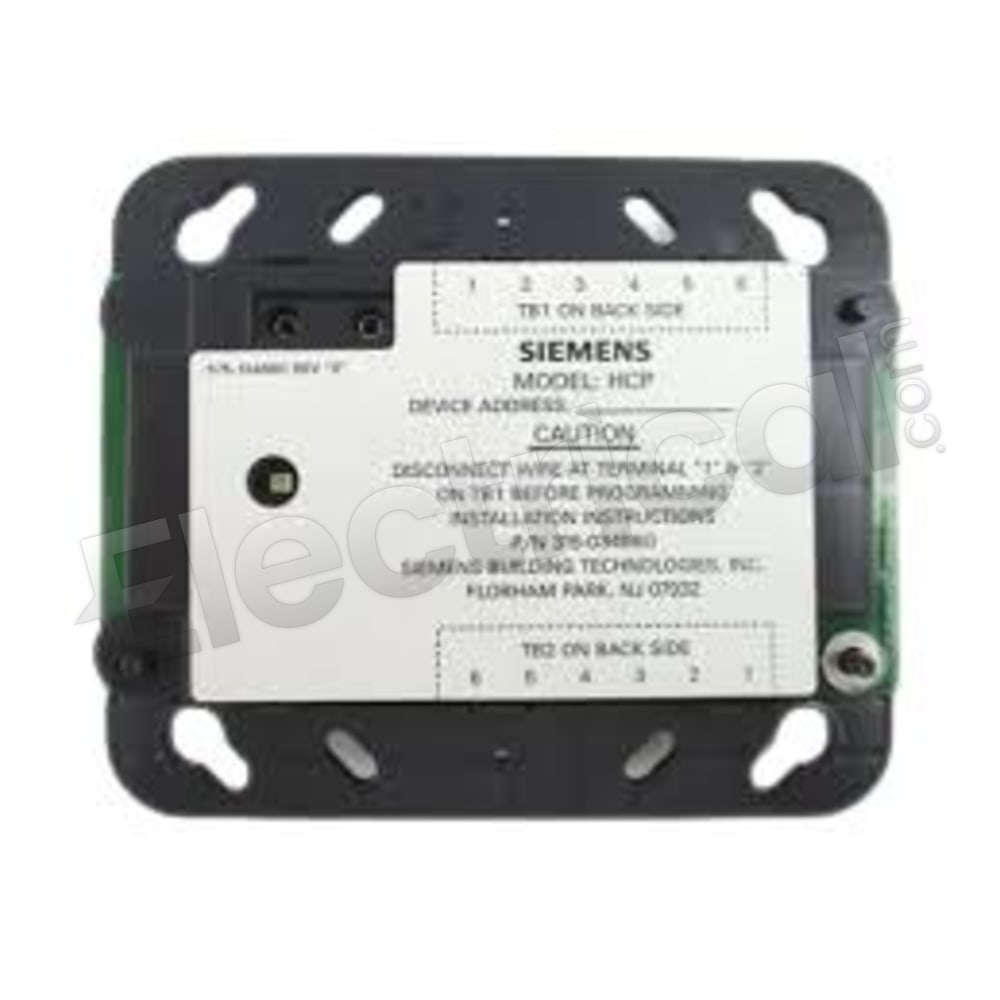 Siemens 500-034860 Fire Safety Building Maintenance