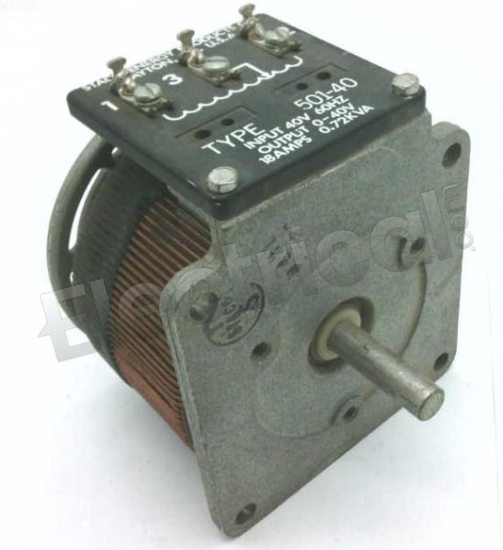 Staco Energy Products 501-40 Variable Transformer/Variac Transformer