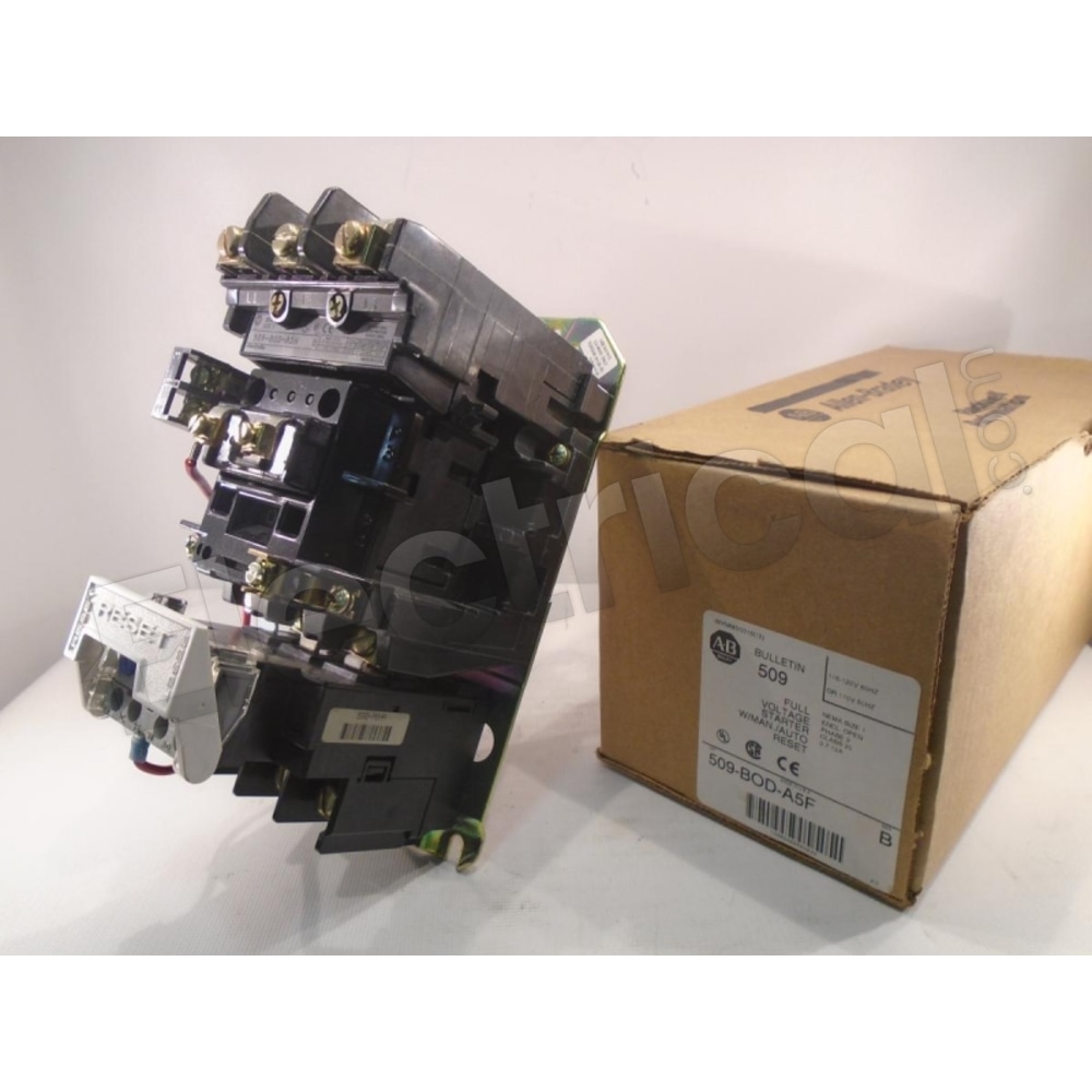 Allen-Bradley 509-BOD-A5F Motor Starter Motor Control