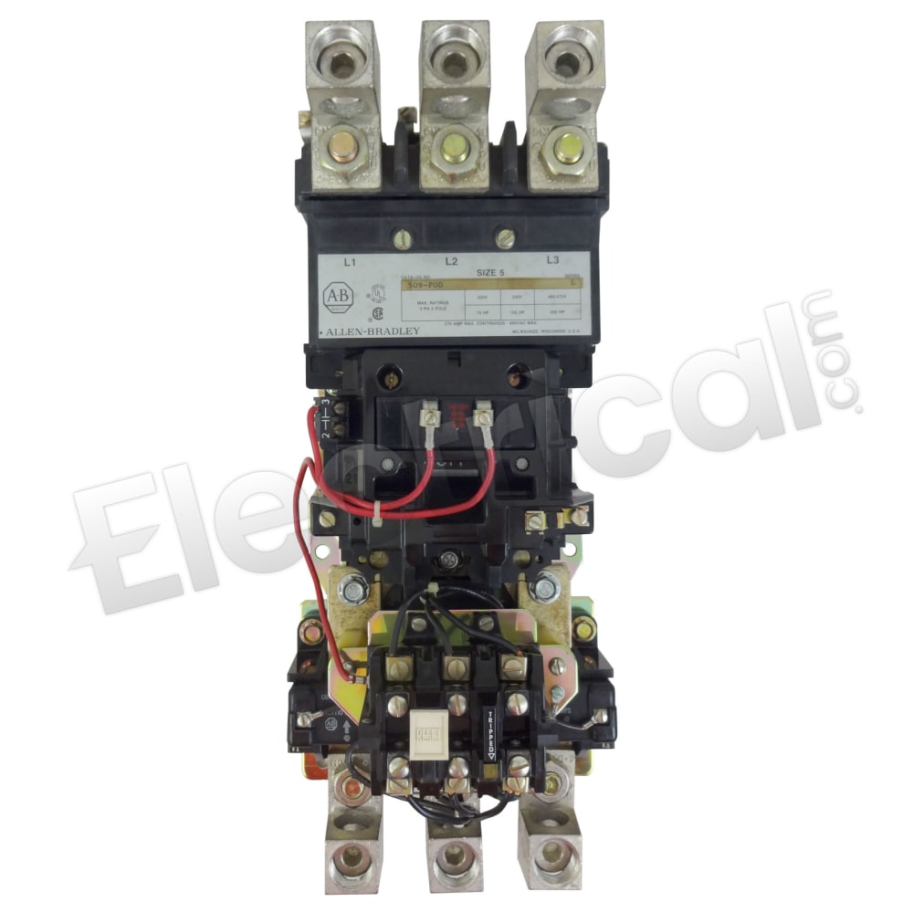 Allen-Bradley 509-FOD (509FOD) Motor Starter Motor Control