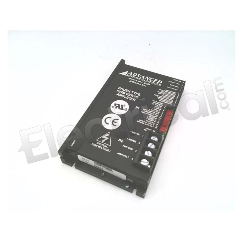Advanced Motion Controls 50A8T Servo Drive/Servo Control Servo Product