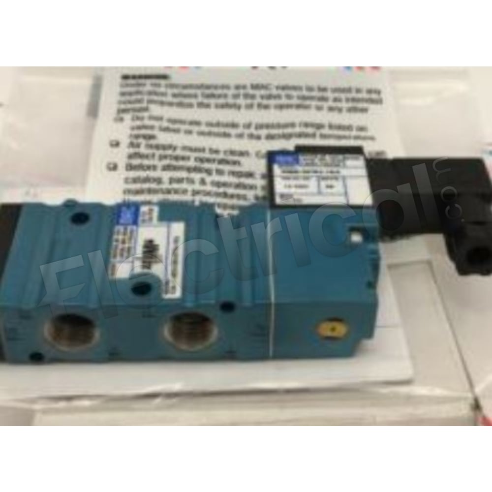 Mac Valves Inc 52A-11-B0B-DP-DFBJ-1KA Solenoid Valve Valve