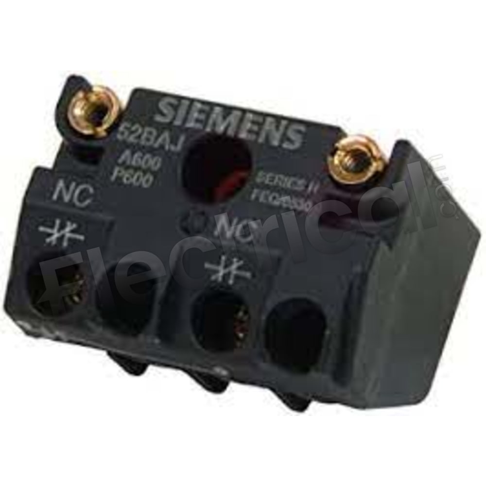 52BAJ Siemens Motor Control Part And Accessory Motor Control