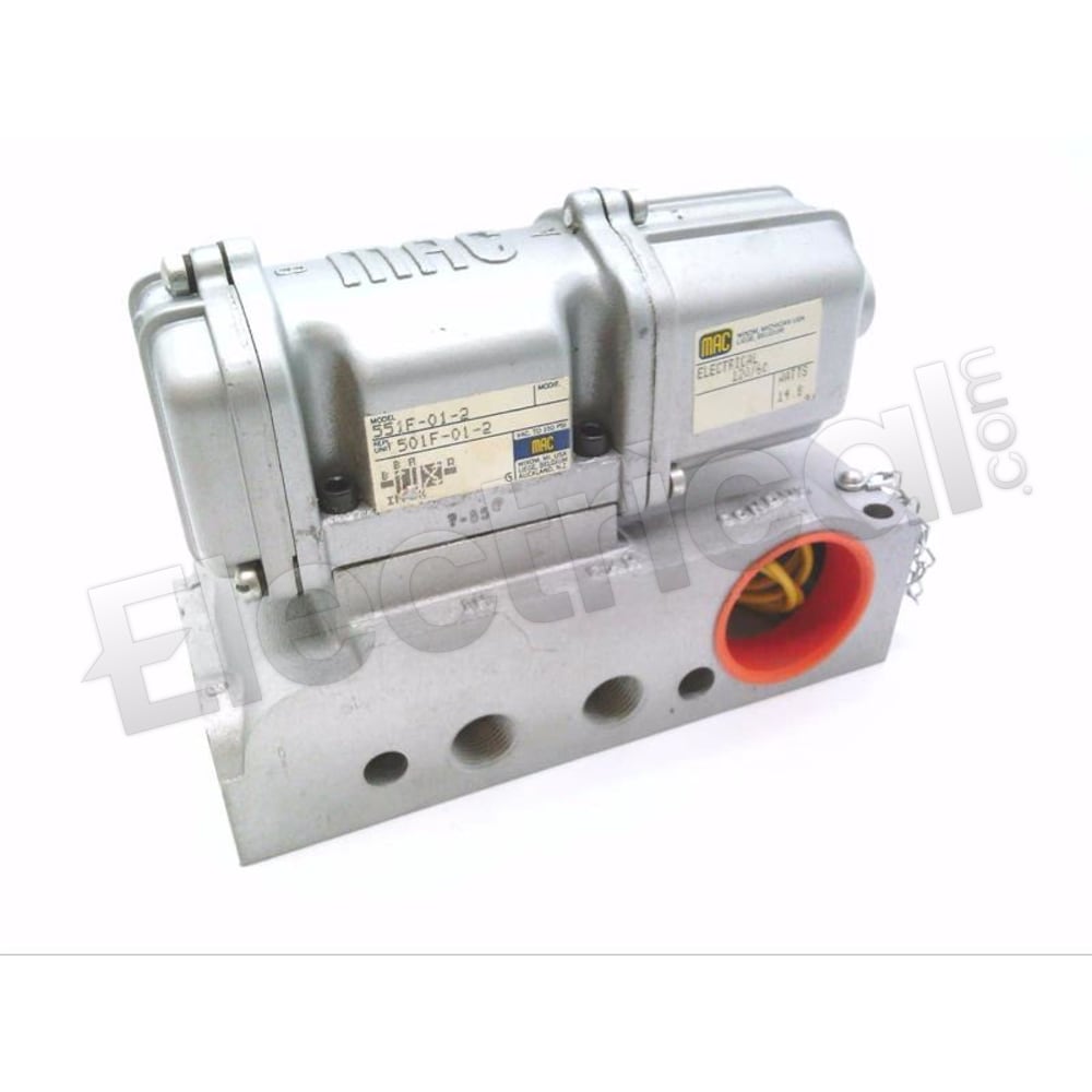 Mac Valves 551F-01-2 Solenoid Coil Valve