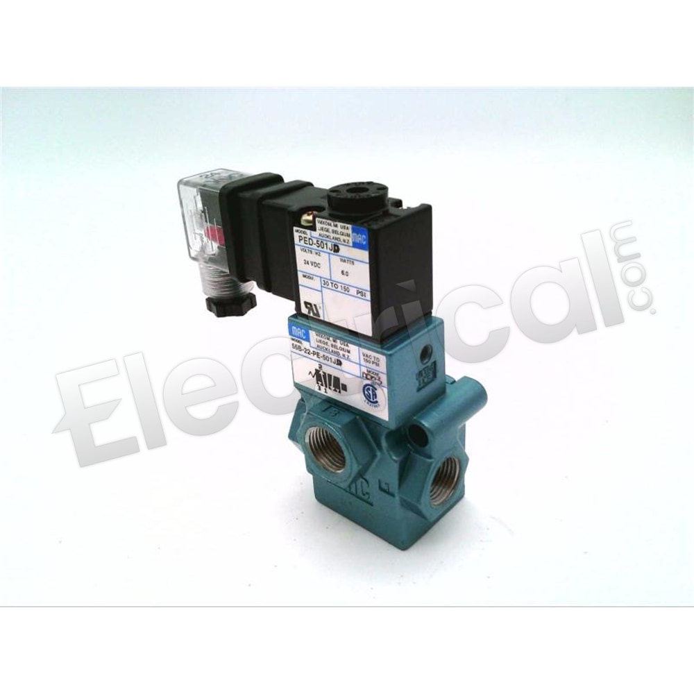 55B-22-PE-501JD Mac Valves Solenoid Valve Valve