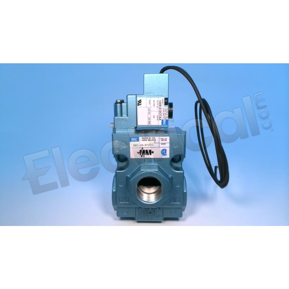 Mac Valves Inc 56C-33-612CC Solenoid Valve Valve